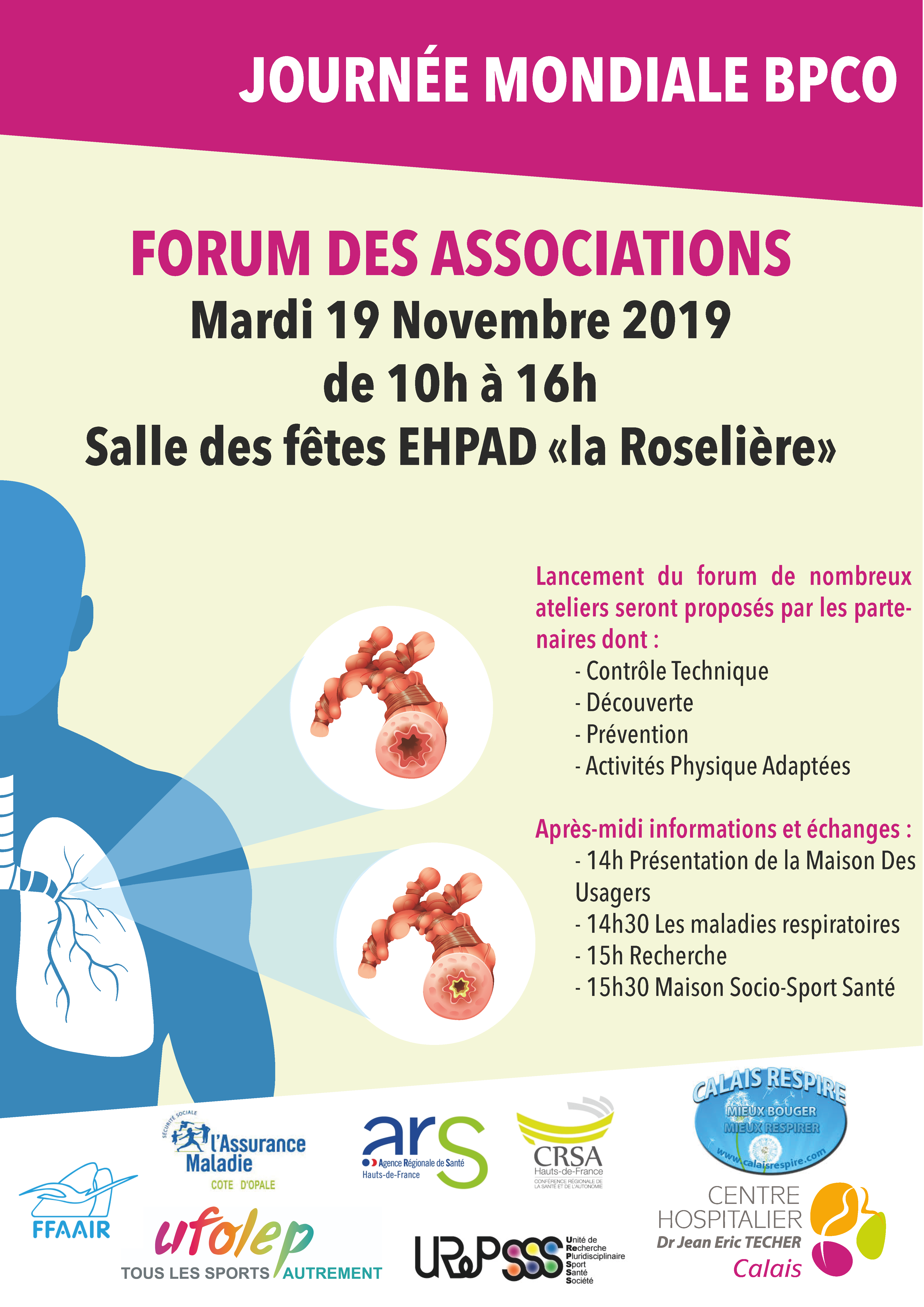 Journée Mondiale de la bpco