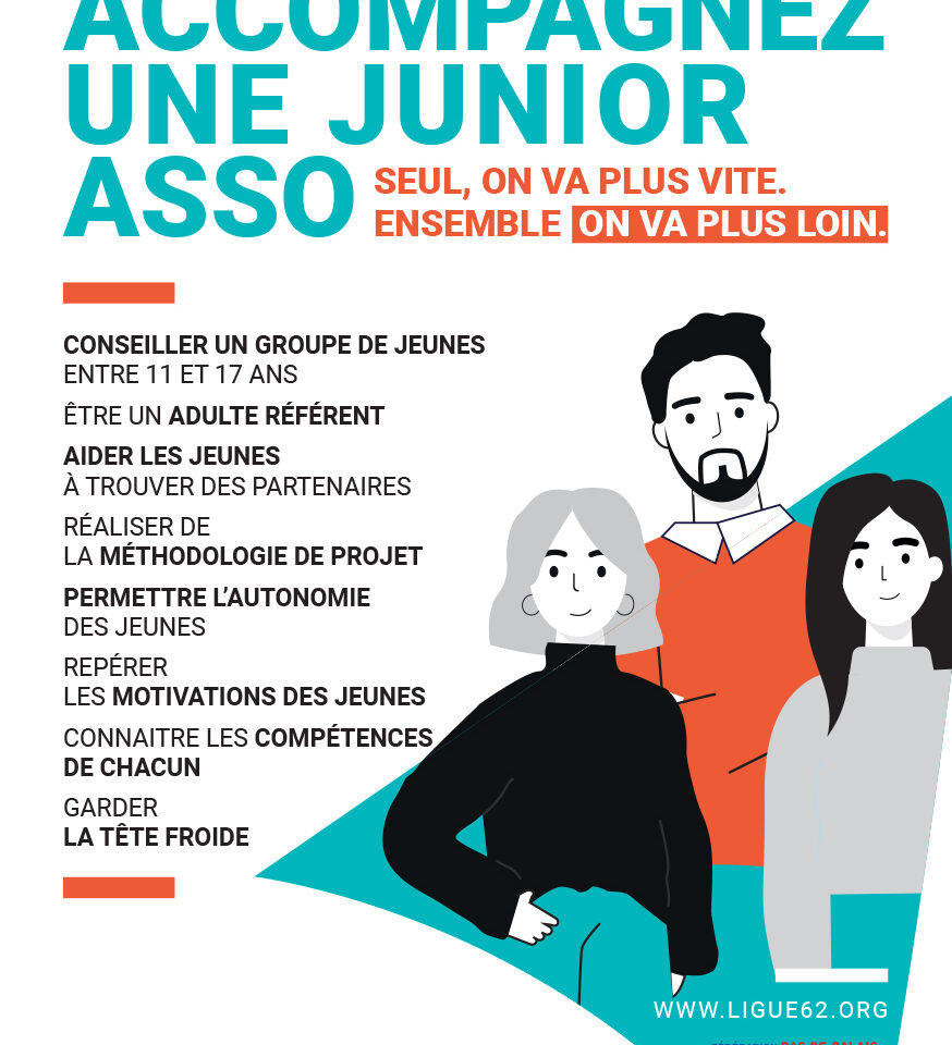 Accompagnez une Junior Association - La Ligue de l'Enseignement